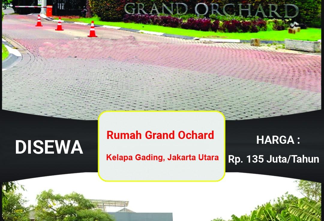 Disewakan Rumah Cluster Grand Orchard Gading - 9 PRO Kelapa Gading